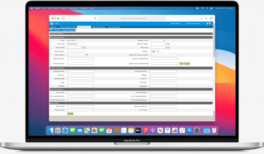 Vasista › Milk Billing/Invoice Generation